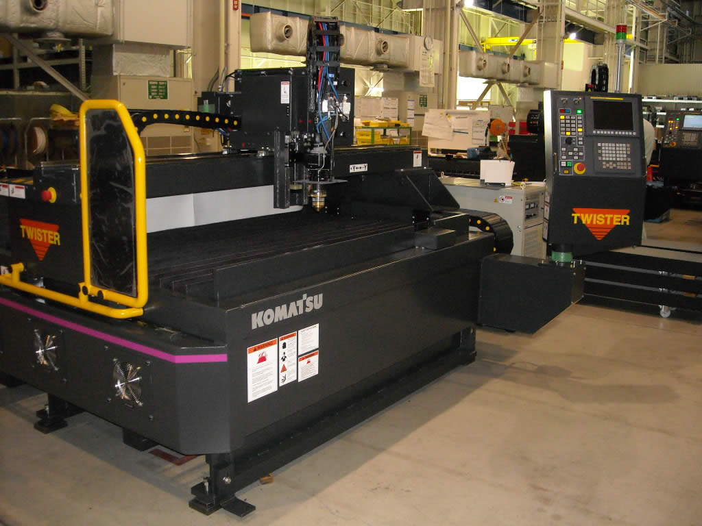 Komatsu Twister TFP Series Plasma Laser Cutter